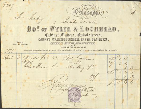Wylie & Lochhead (1829-1957) | BIFMO