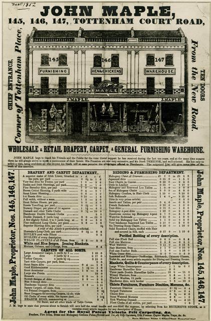 Maple & Co.; Cook & Maple; J. Maple (1841-1988) | BIFMO