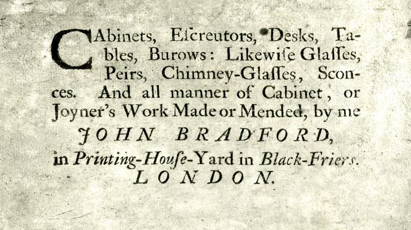 Bradford, John (1677-1750) | BIFMO
